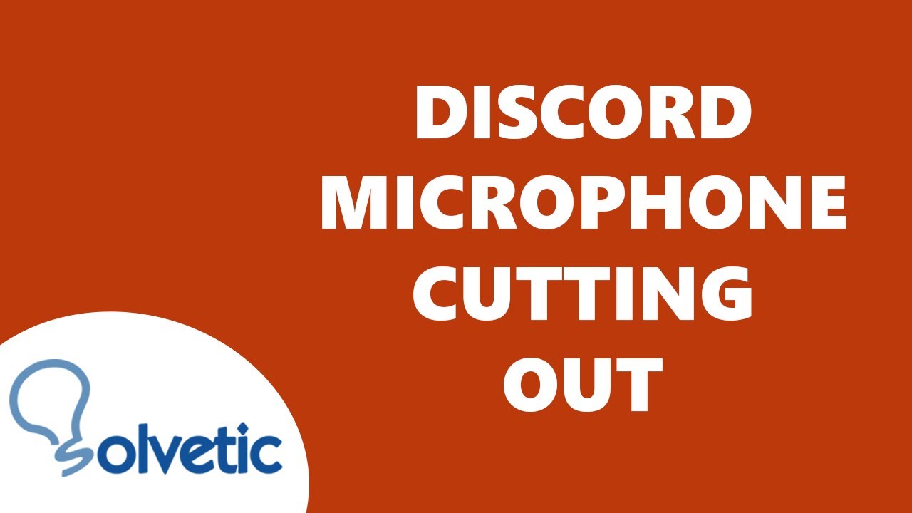 Discord Microphone Cutting Out - YouTube