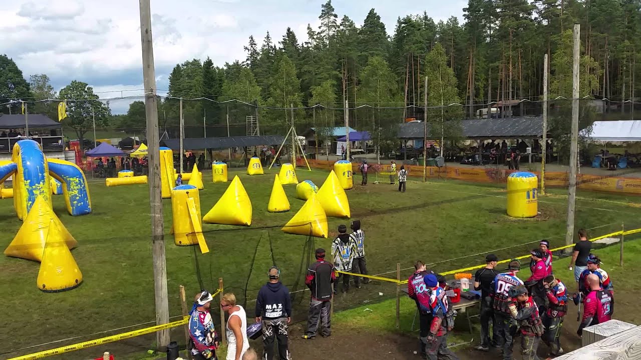 Rage vs Outcast Div 2 First point Eighth final (Swedish Paintball ...