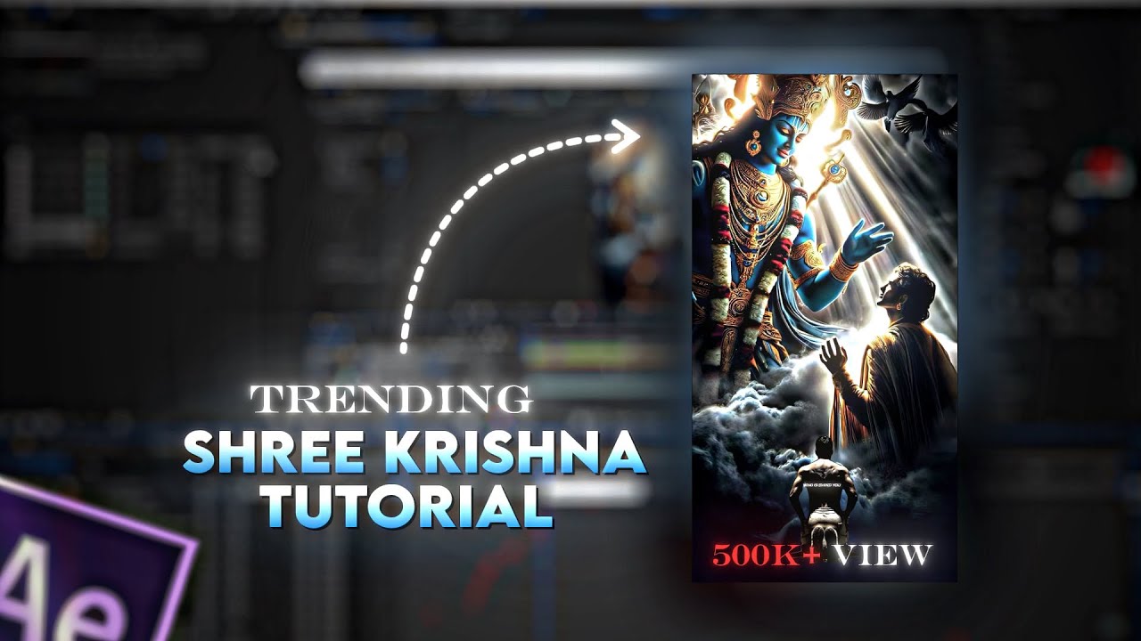 Trending shree Krishna gym edit tutorial - YouTube