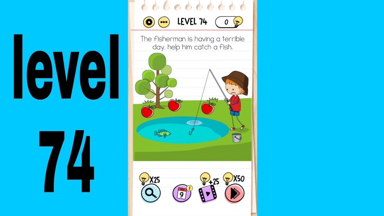 Brain Test game Level 74 - YouTube