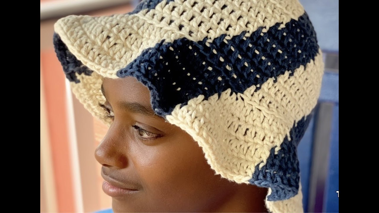 Crochet Swirl Sun Hat Tutorial by Jonah's Hands - YouTube