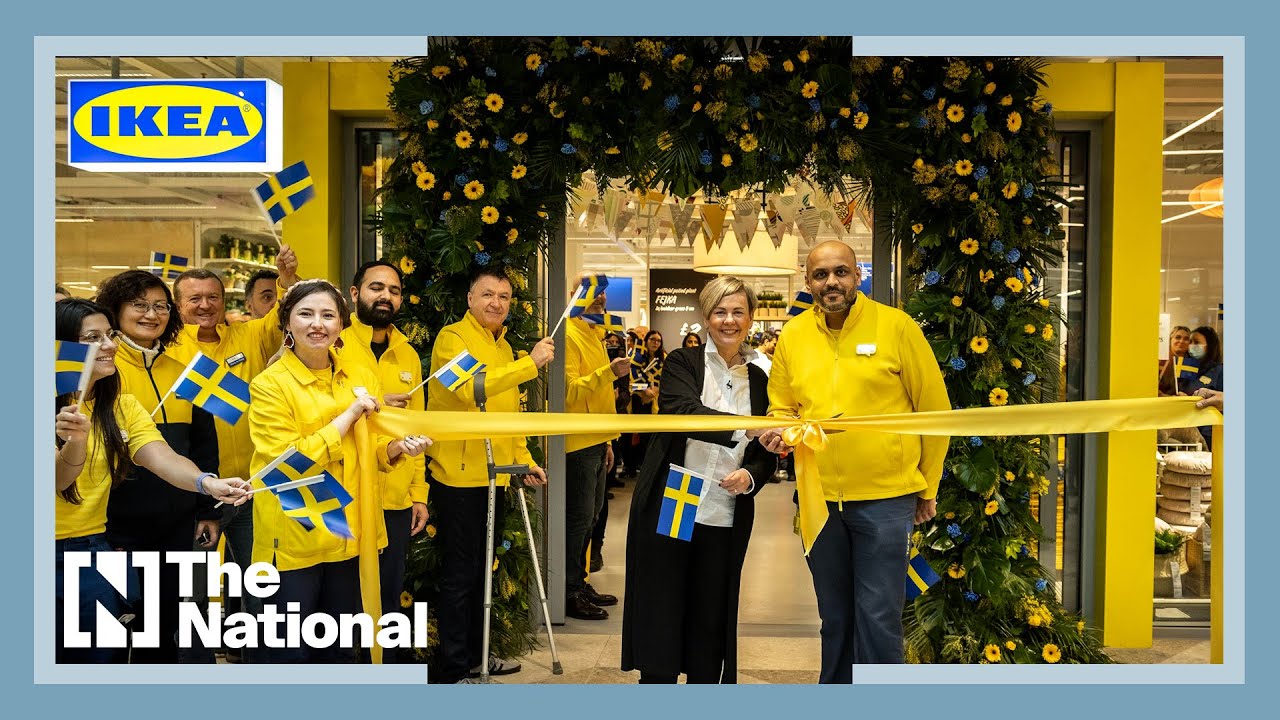 Inside Ikea's first store in central London - YouTube