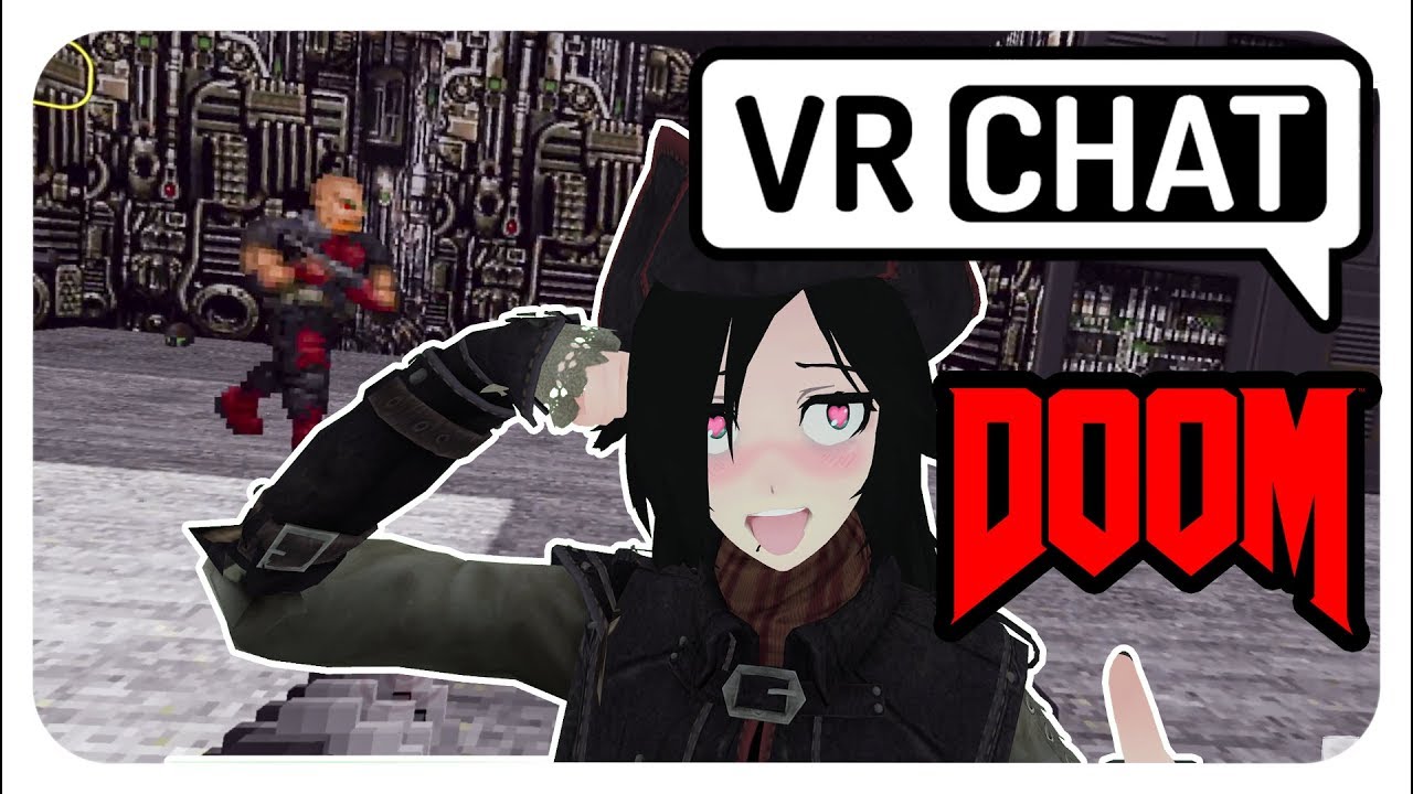 【VRChat】I CAN PLAY DOOM VR IN VRCHAT?! (VRChat Funny Moments ...