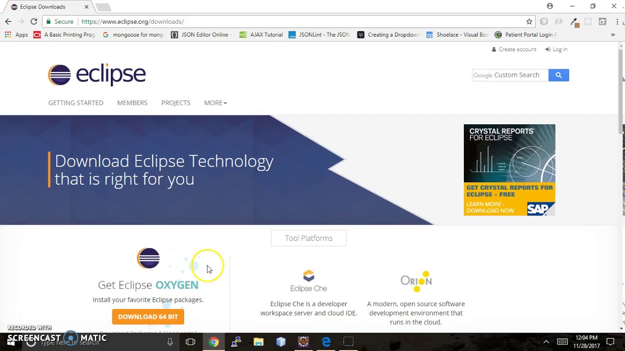 How To Get Eclipse IDE - YouTube