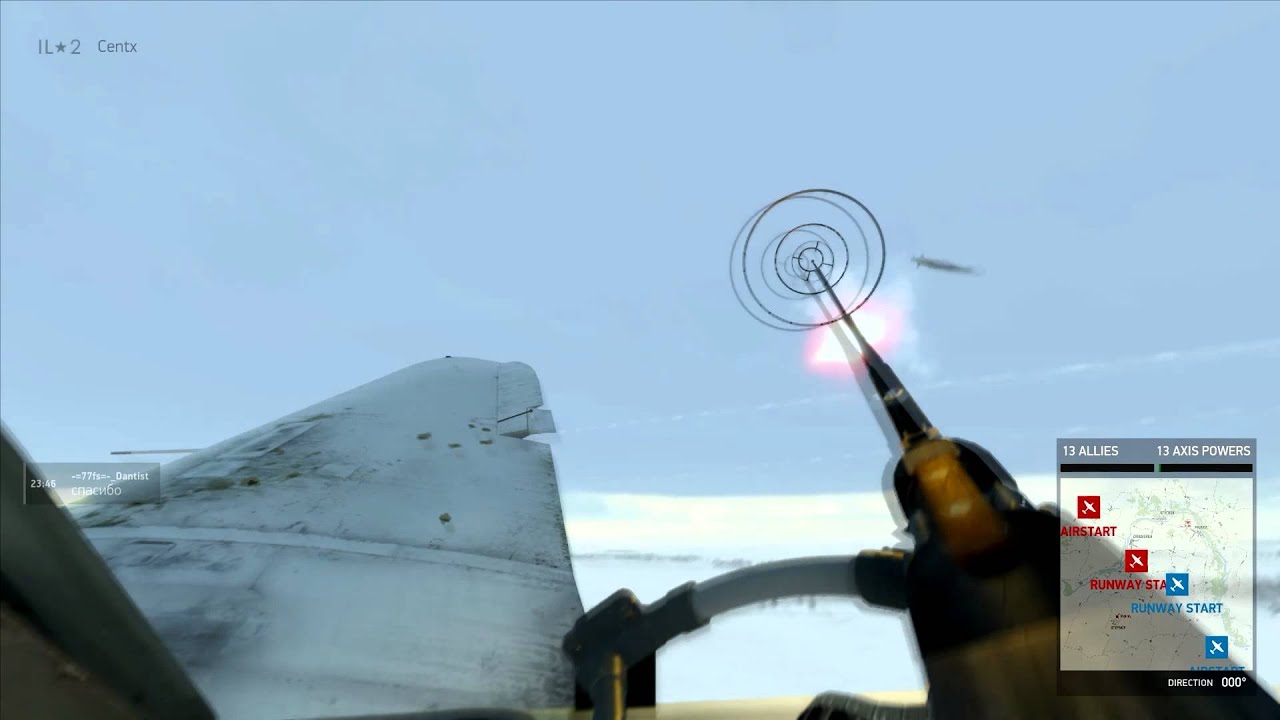 [IL-2 BoS] Gunner in an IL-2 mod. 1942 - YouTube