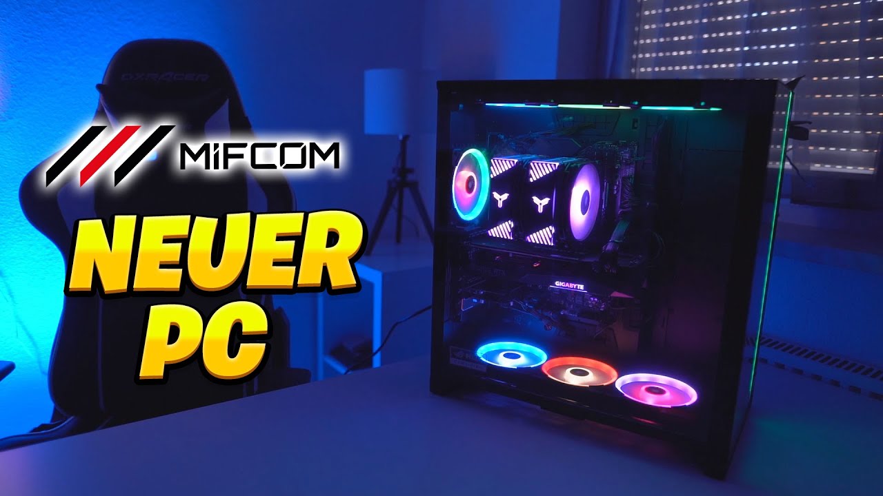 NEUER 3000€ GAMING PC (Mifcom) - YouTube