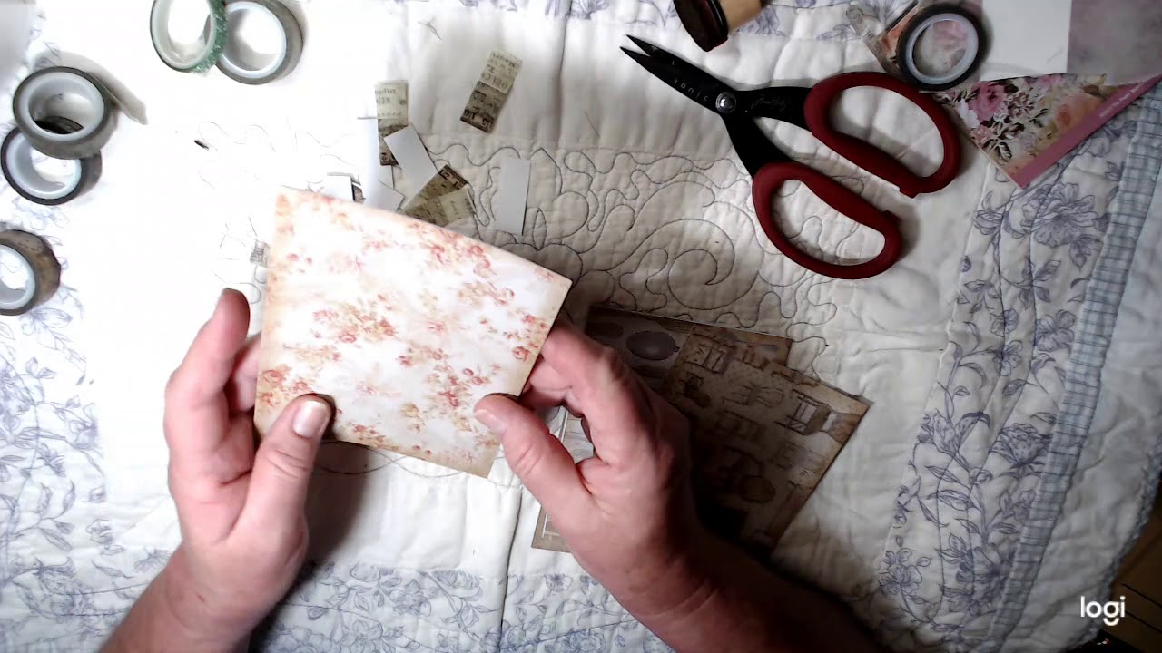 A New Way to Bind Your Journal, No Sew, Tab Binding - YouTube