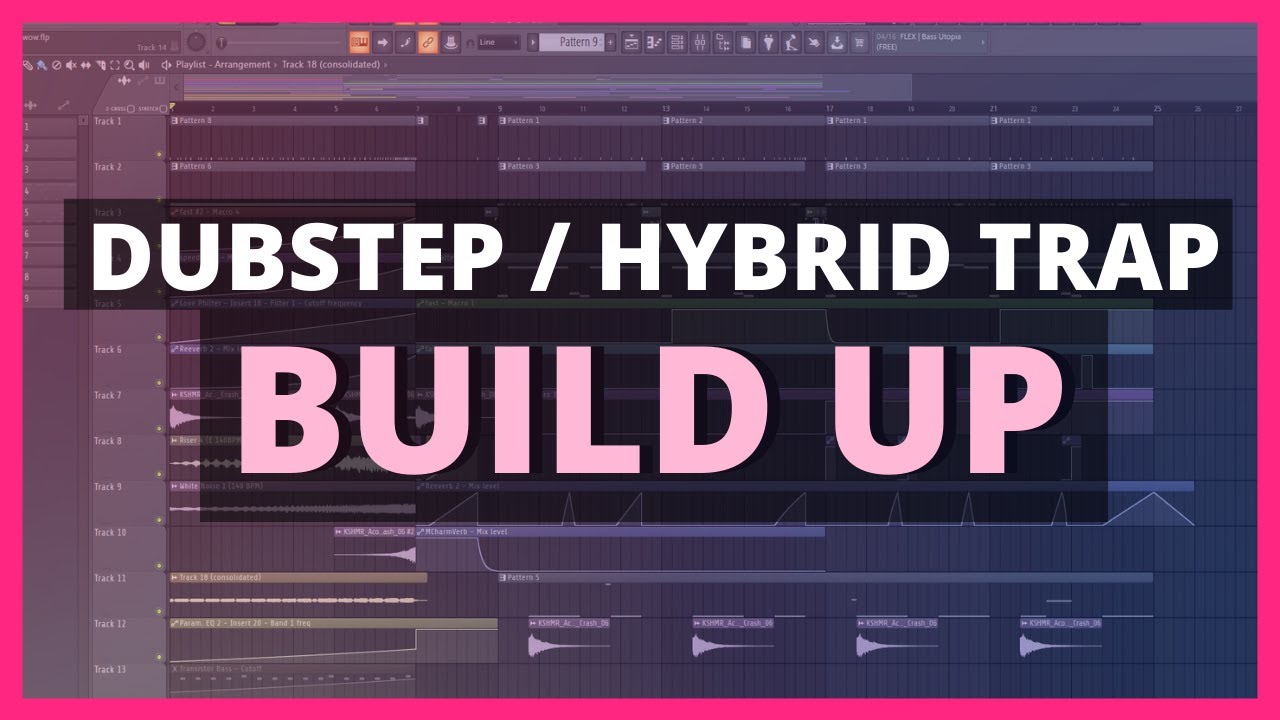 How to Make a Dubstep/Hybrid Trap Build Up - Tutorial - YouTube