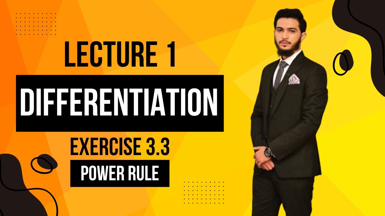 Differentiation | Differential Calculus | Power Rule | Unit 3 | ECAT ...