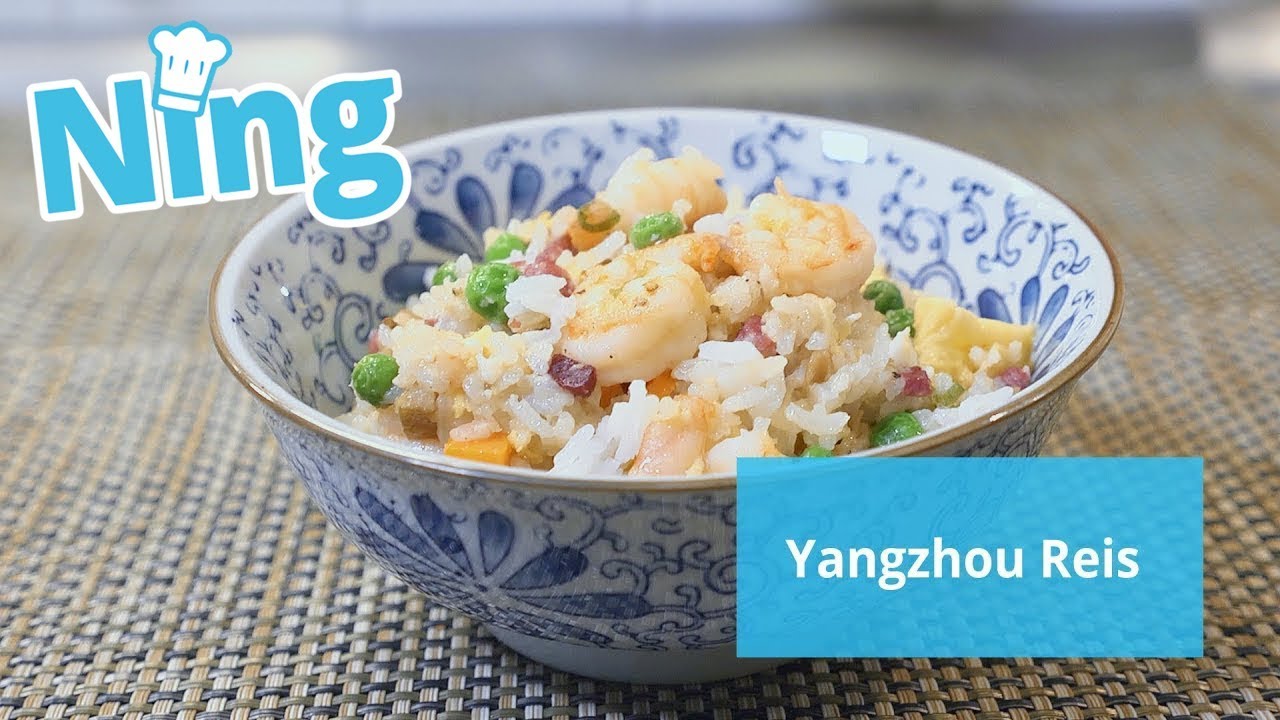 Ein echtes Präsidenten-Essen aus China: Yangzhou Reis - YouTube