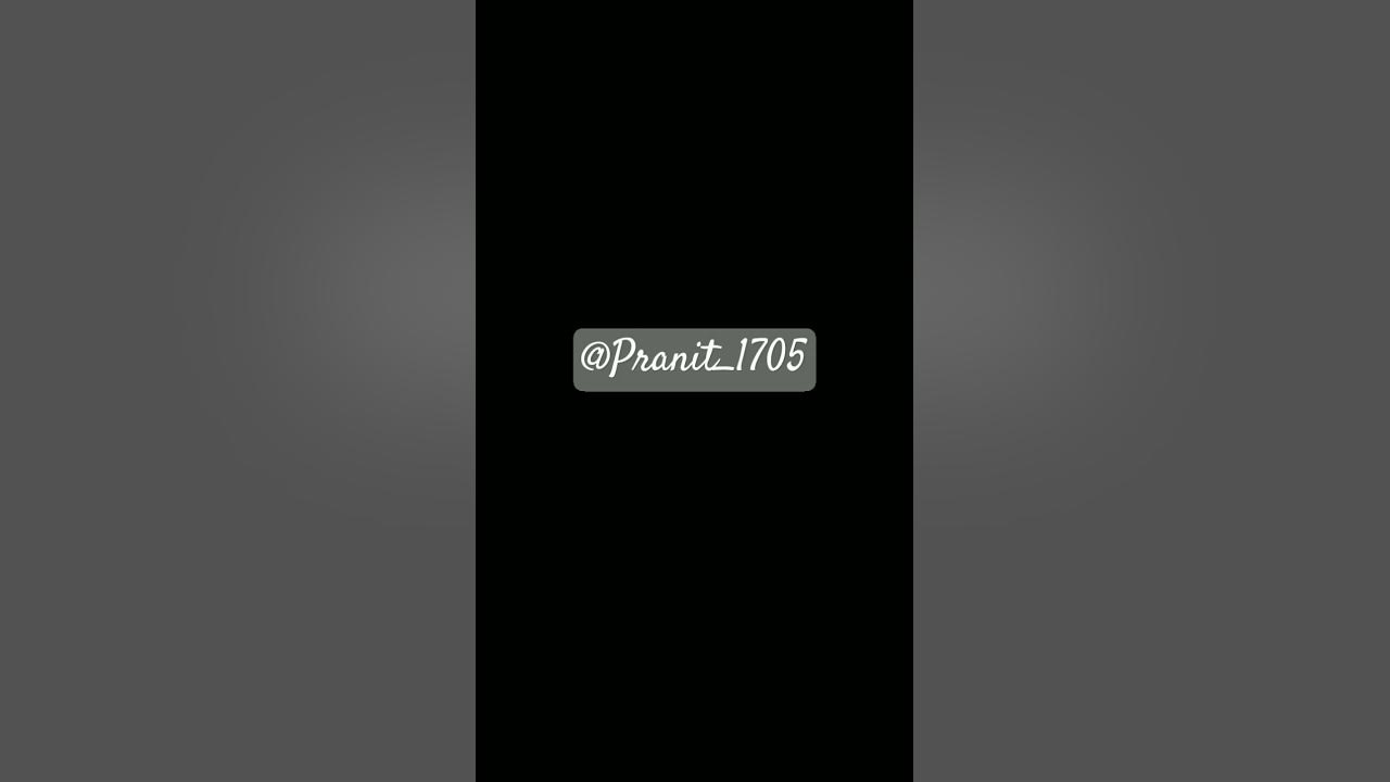@Pranit_1705 - YouTube