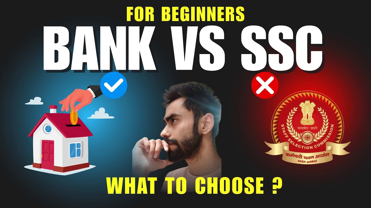 "Bank vs SSC 😲 What's easier ?🔥Beginners के लिए पूरी Strategy!" What do ...
