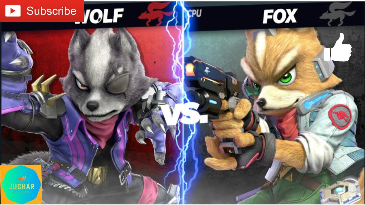 🐺🦊Wolf vs Fox Super Smash Bros Ultimate 🦊🐺 - YouTube
