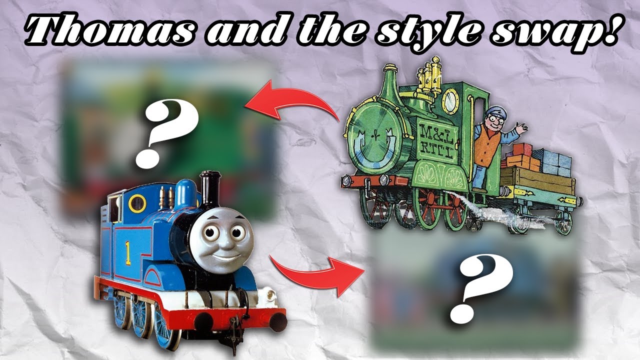 Drawing IVOR THE ENGINE in the Thomas style (and vice versa!) - YouTube