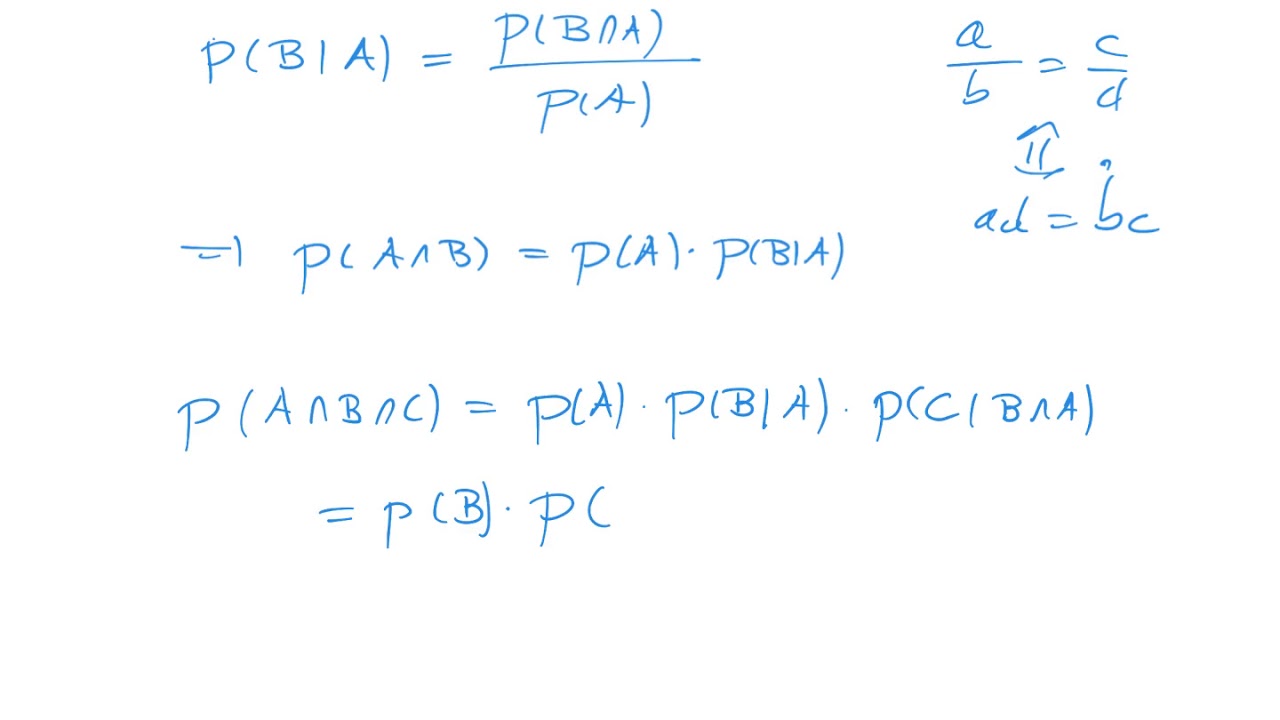 Probabilité 4 Probabilité conditionnelle - YouTube