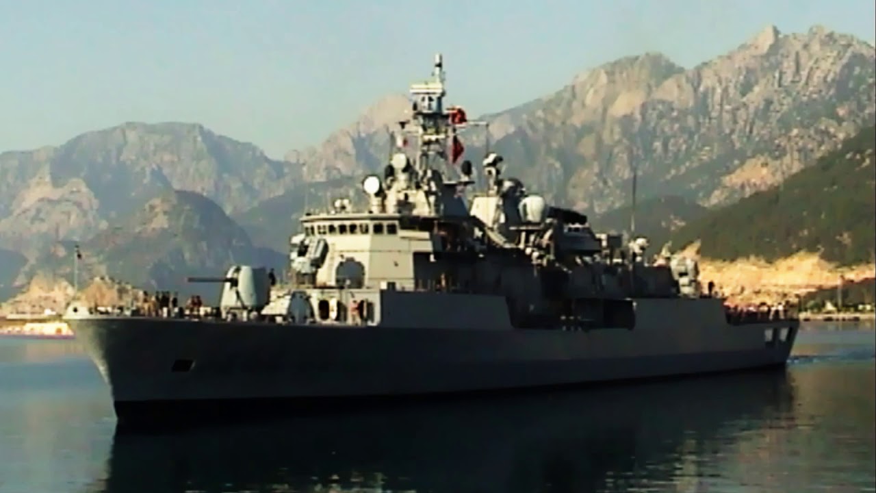 F244 TCG BARBAROS ANTALYA LİMANI'NDAN ÇIKIŞ (2006) - YouTube