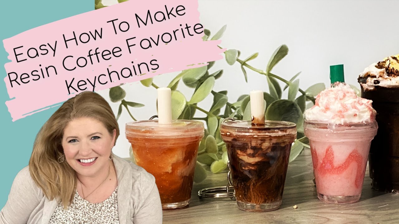 How to Make Resin Coffee Keychains and Favorite Cafe Drinks with ...