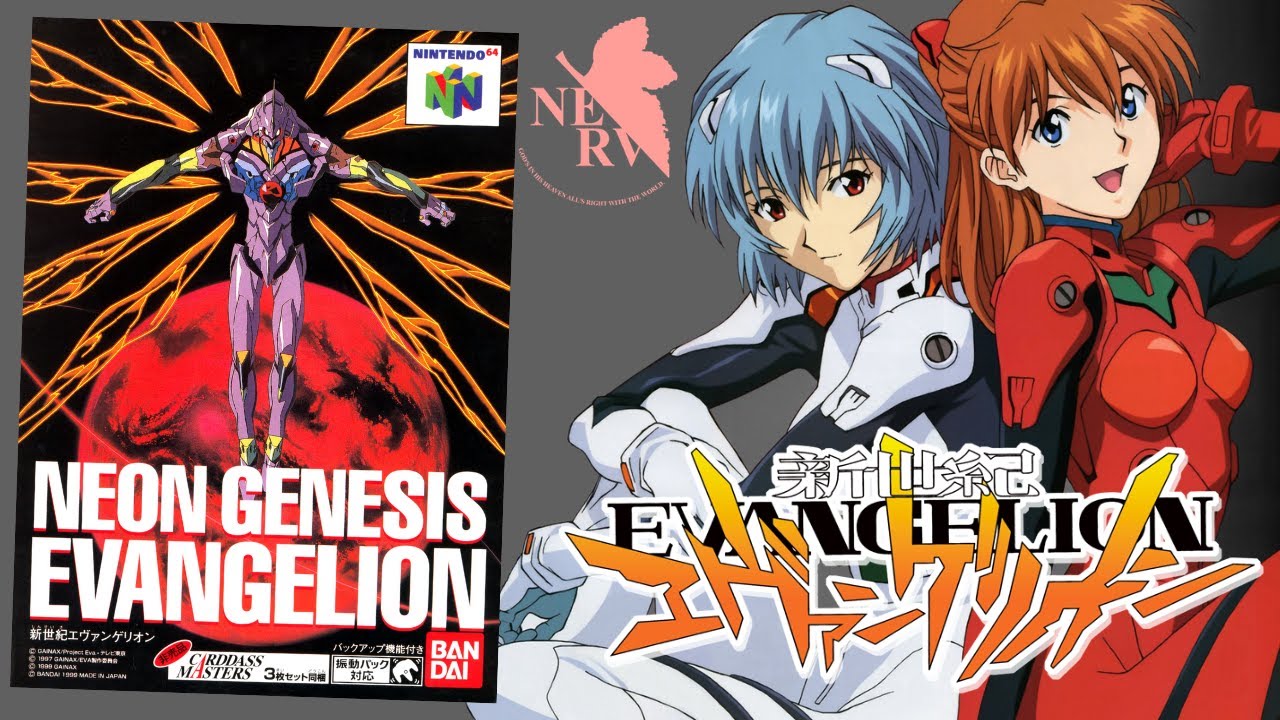 NEON GENESIS EVANGELION 🍁🤖 Un JUEGO de NINTENDO 64 que NO salió de ...