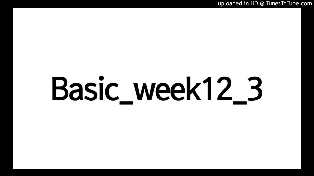 Basicweek123 Youtube 5646