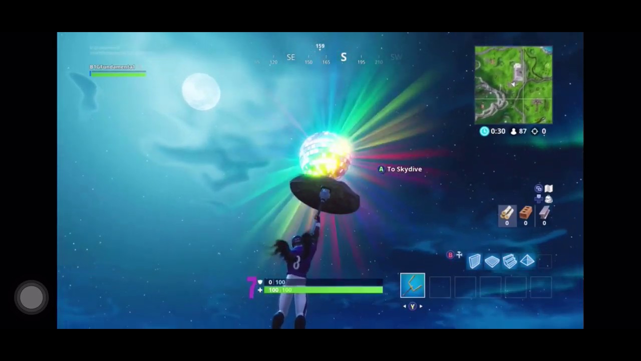 FortNite New Years Event IN GAME!!! Lamar Jackson Skin - YouTube