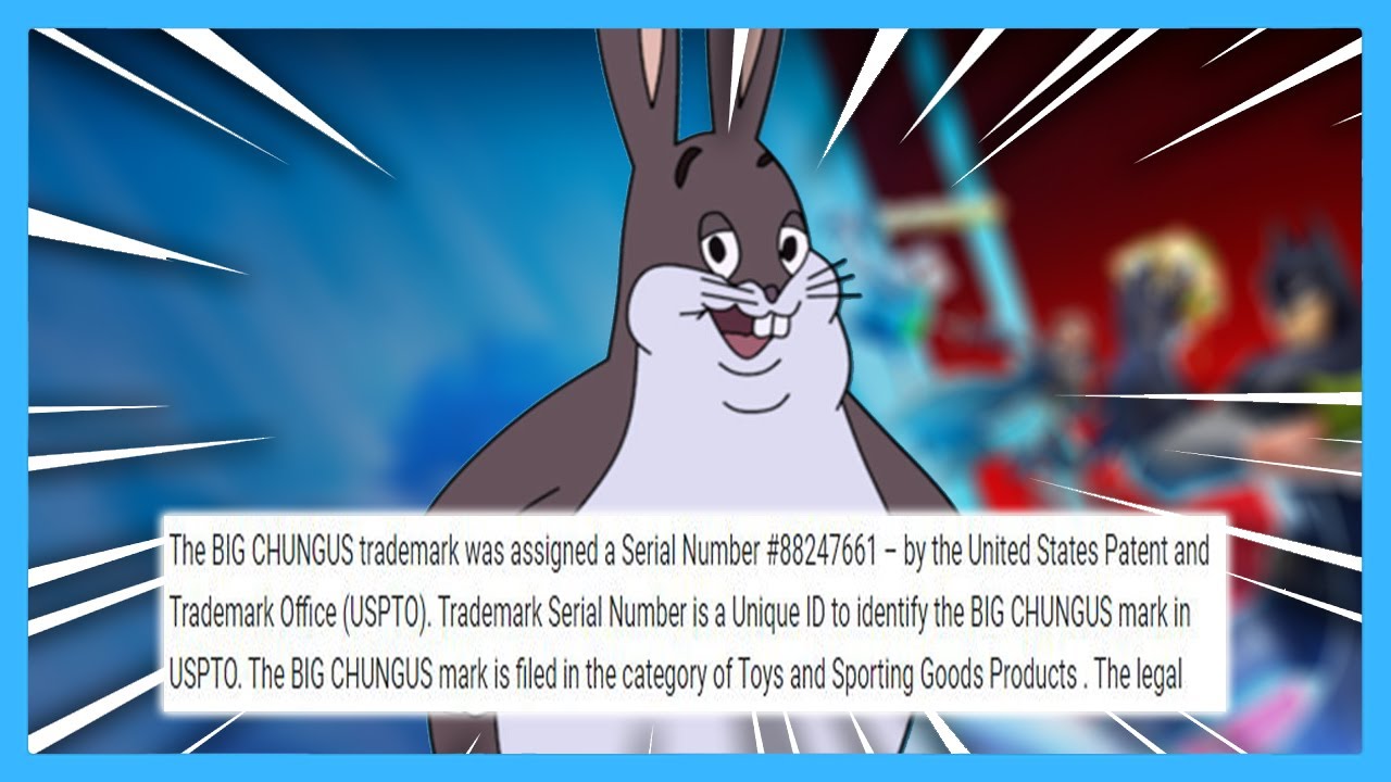 Big Chungus is Now Copyrighted (What This Means For Memes) - YouTube