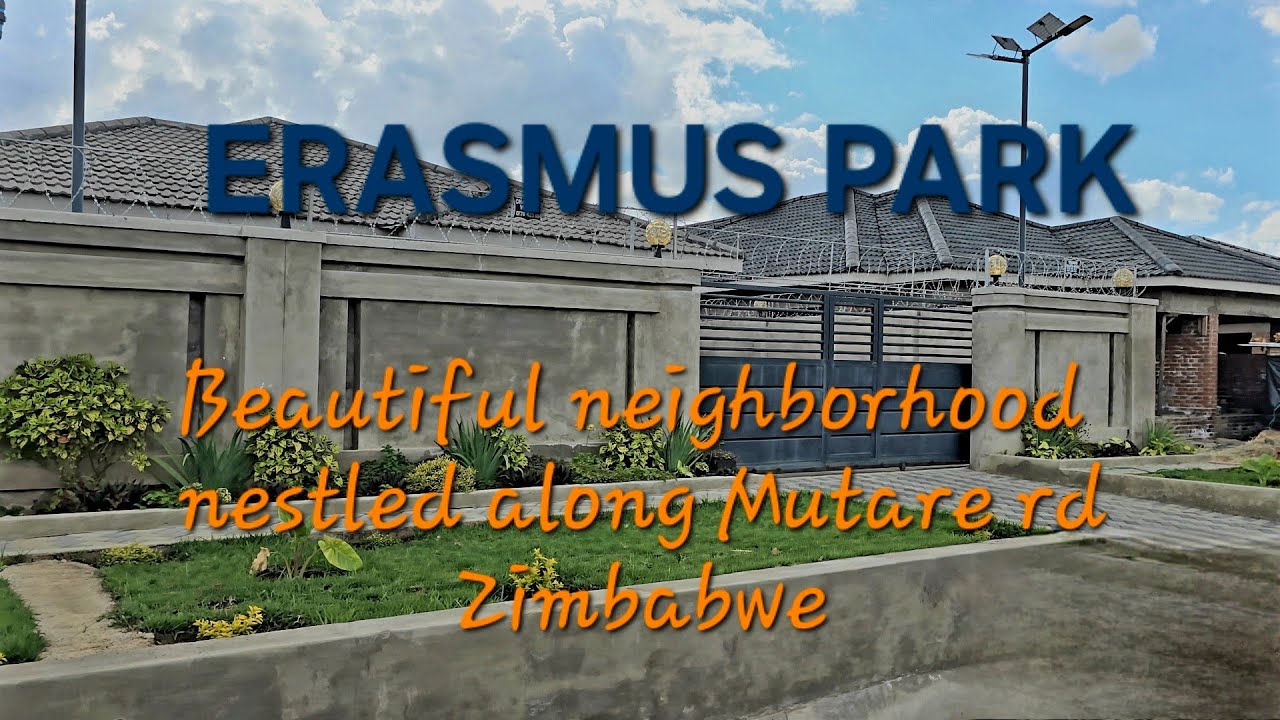 ERASMUS PARK. A beautiful and upcoming neighborhood along Mutare rd ...