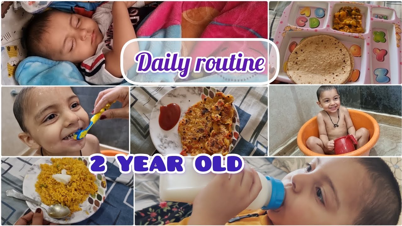 2 YEAR OLD BABY SUMMER 🌞DAILY ROUTINE | Diet chart |What he eats in a ...