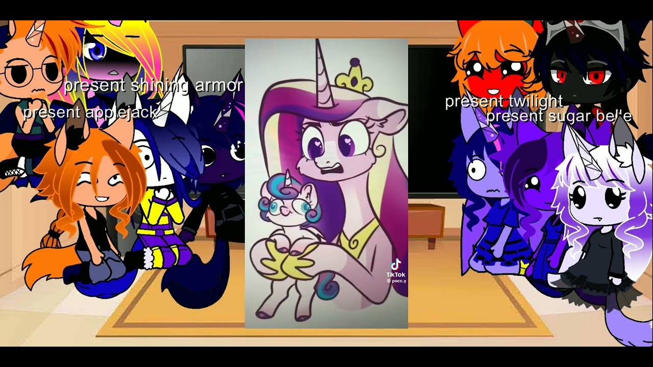 mlp reacts to their future and meet someone (haikyuu_fan1984) - YouTube