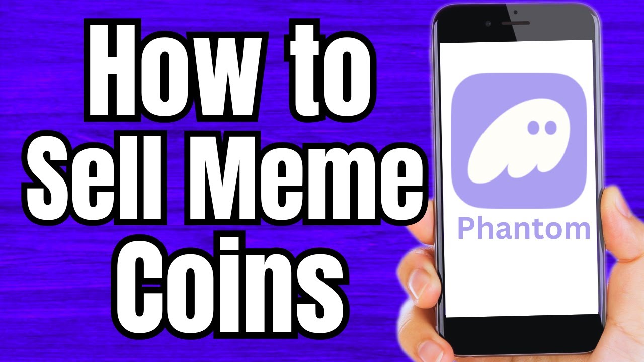 How to Sell Meme Coins on Phantom Wallet - YouTube
