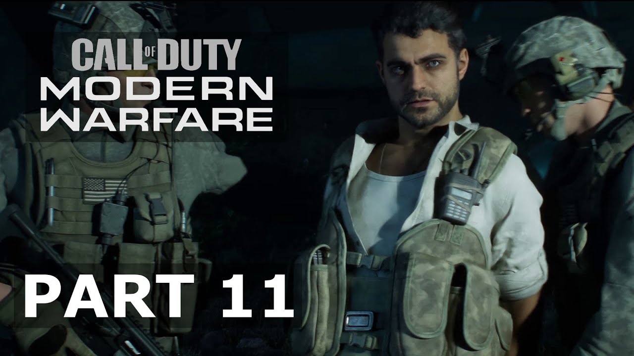 CALL OF DUTY MODERN WARFARE Walkthrough Gameplay Part 11 - (COD MW ...
