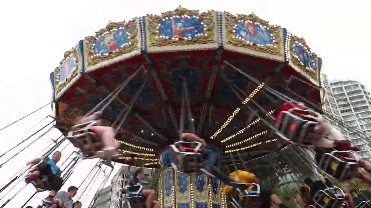 Preston & Barbieri Flying Swinger Volare Luna Park Sydney 2020 Offride ...