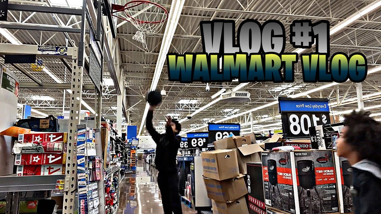 Vlog #1 | Basketball In Walmart! - YouTube
