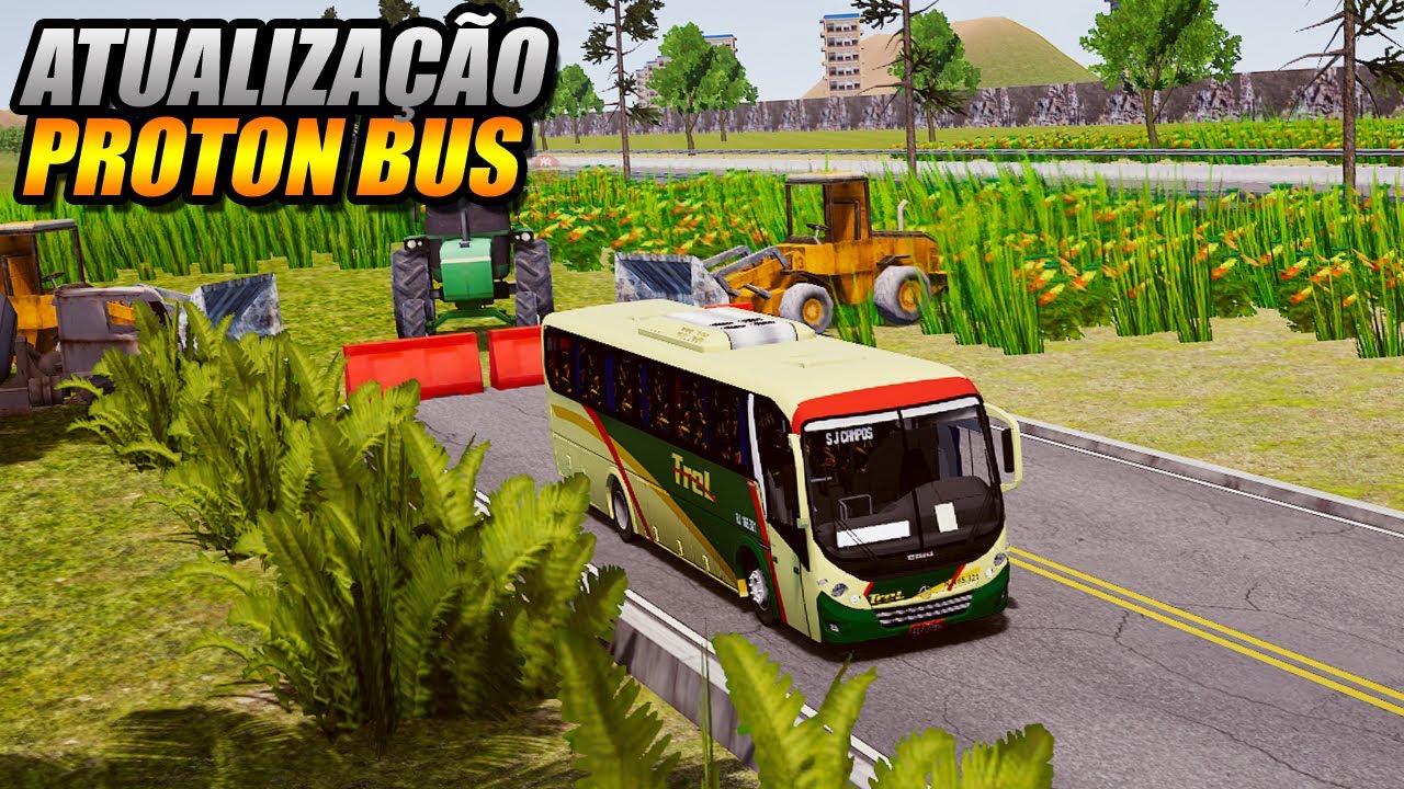NOVA ATUALIZAÇÃO!! CONHECENDO NOVA LINHA E NOVA CIDADE DO PROTON BUS ...