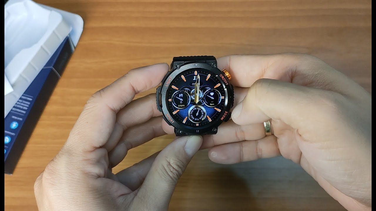 COLMI V68 unboxing and quick menu view - YouTube