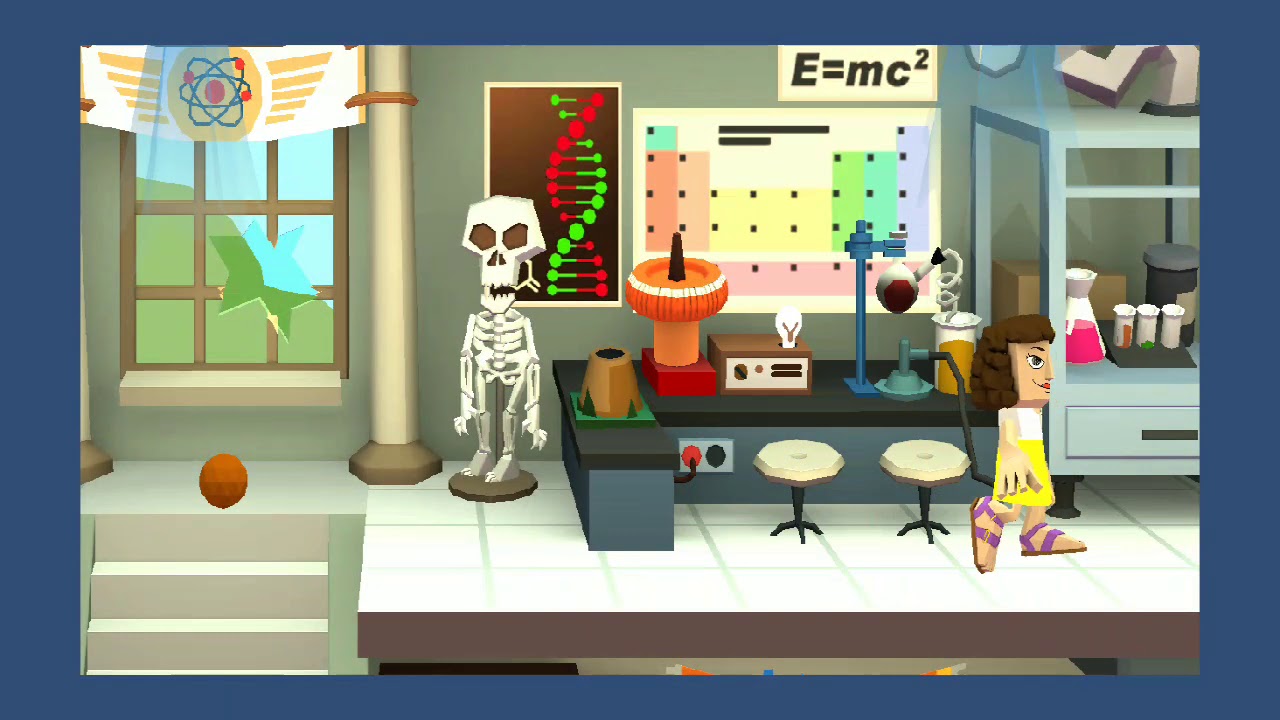 horror school, toontastic 3D part one - YouTube