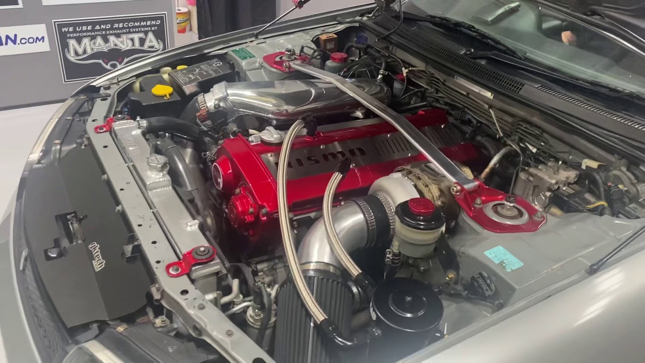R33 GTST second start up! Part 2. Big build. With the New Garret G30 ...