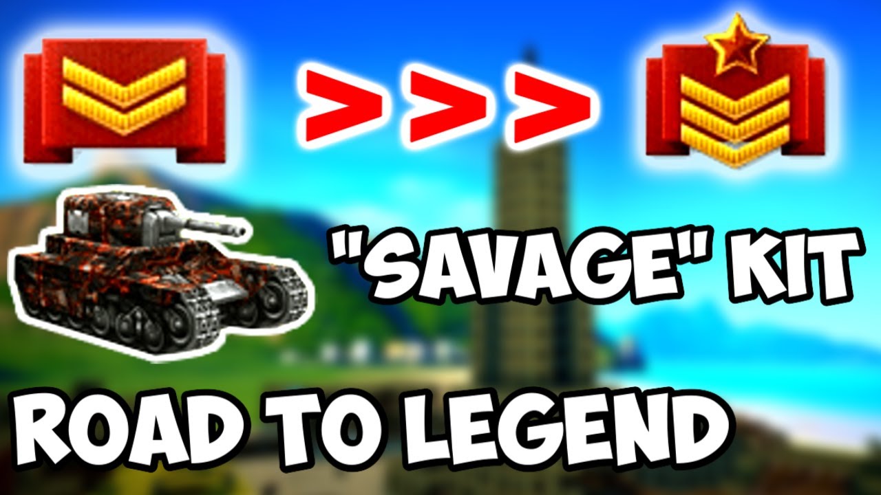 Tanki Online - Road to Legend #2 | Buying Savage kit!! - YouTube