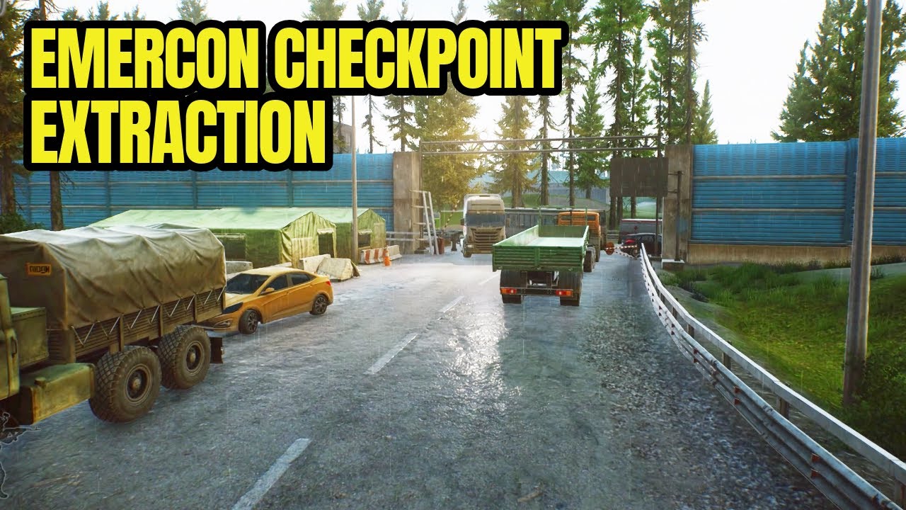Emercon Checkpoint Extraction - Interchange Map Guide - Escape From ...
