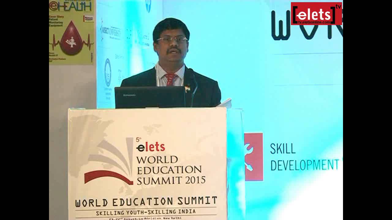 elets World Education Summit 2015 - Dr B Ramaswamy, Pro Vice Chancellor ...