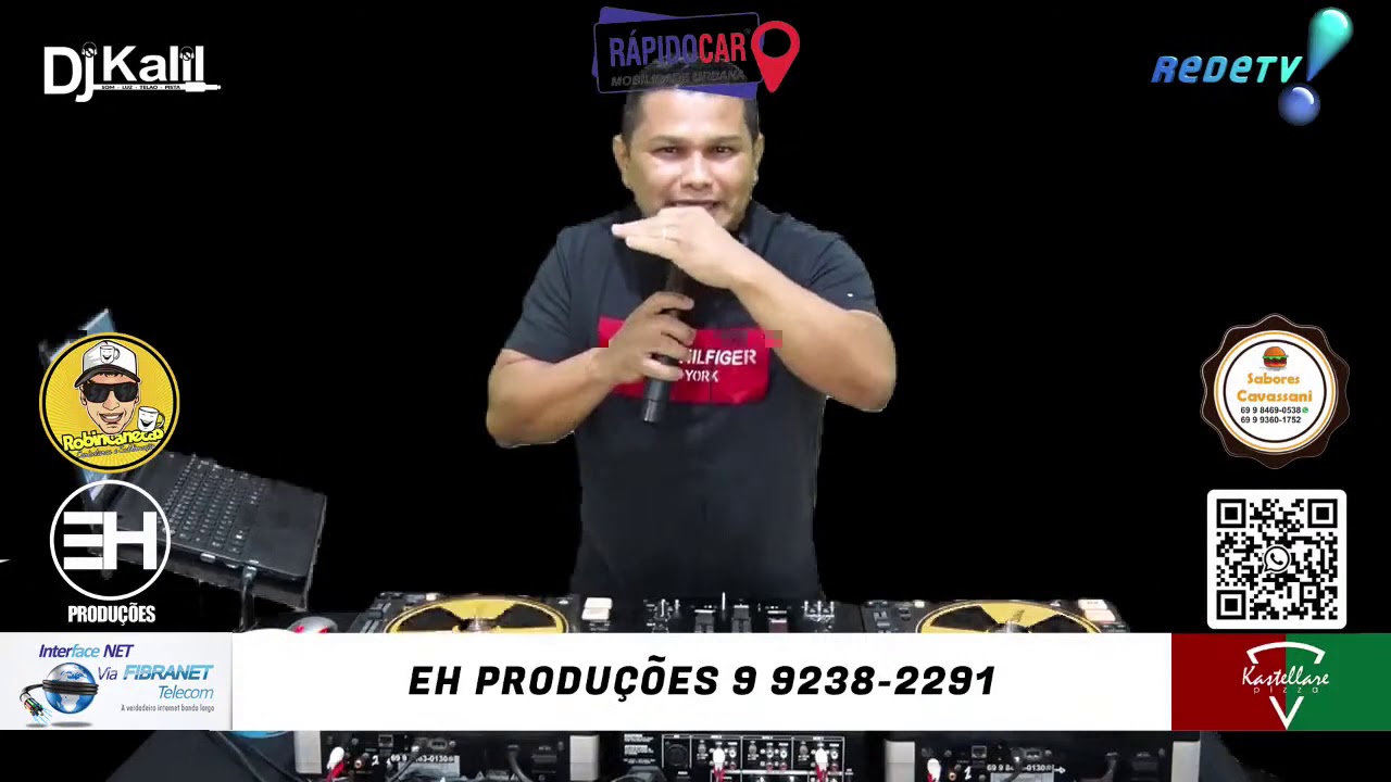 Dj Kalil Eletro Live REDE TV VILHENA - YouTube