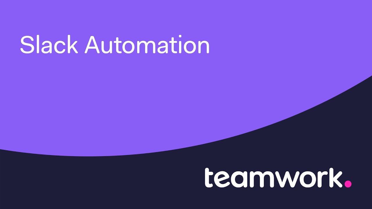 Automate your task updates in Slack with the SLACK AUTOMATION for ...