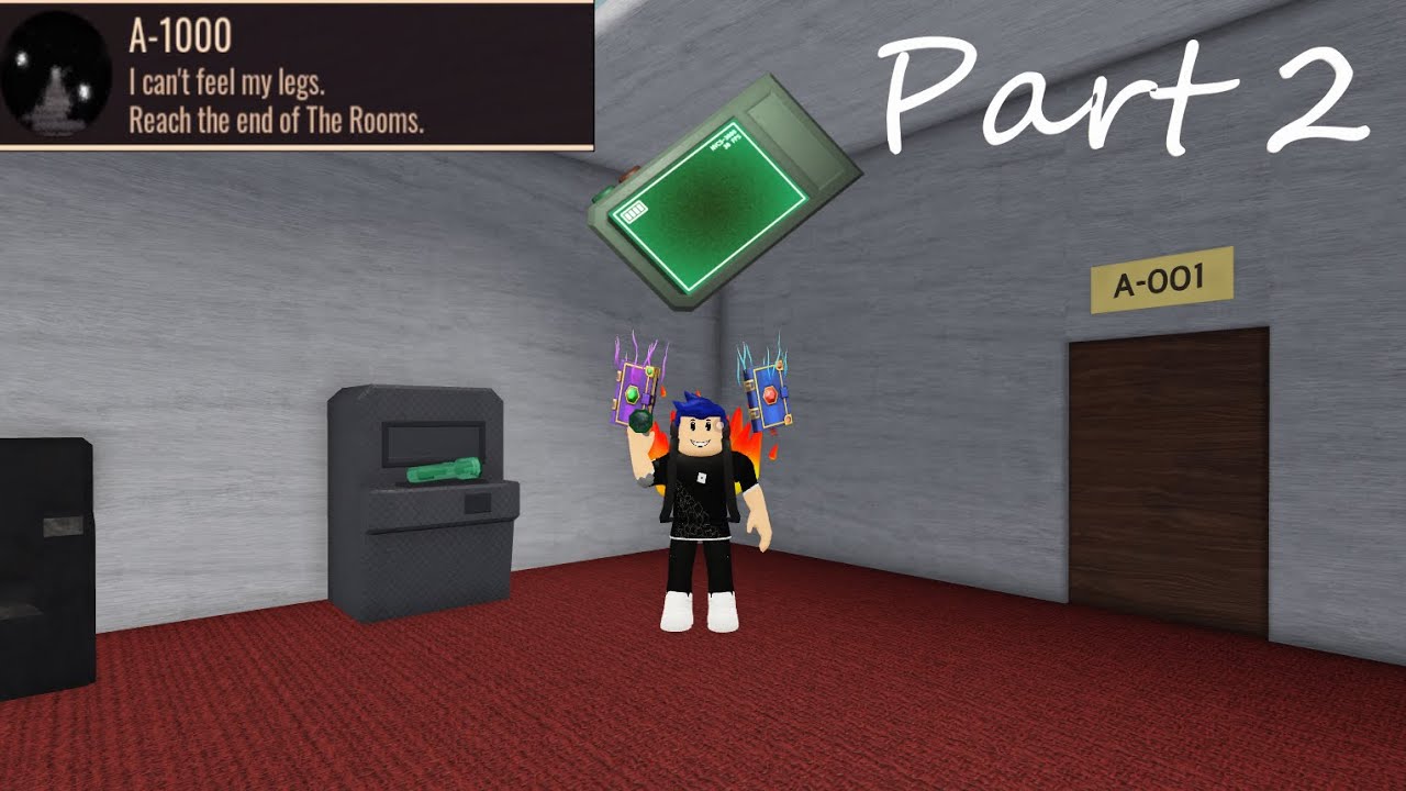 Roomsu Bitirdim Part 2 - A-000'dan A-1000'e! (ROBLOX Doors) - YouTube