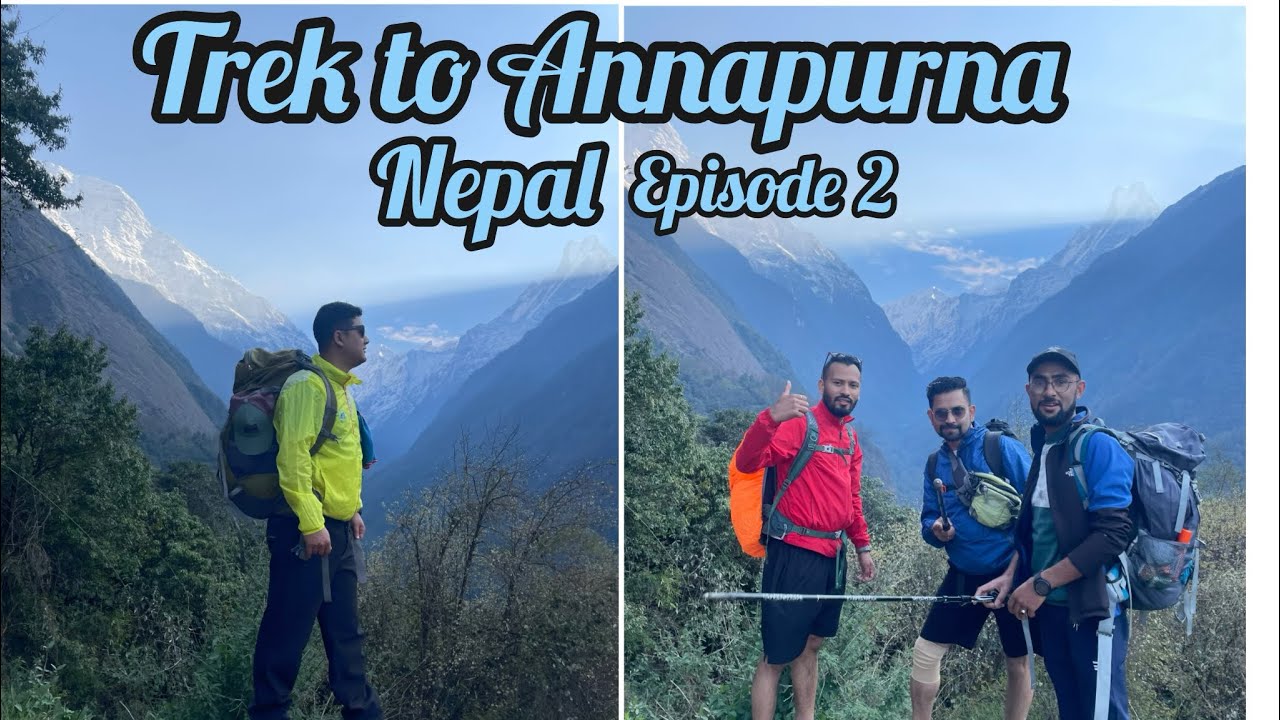 Episode 2 #annapurnabasecamptrek 🇳🇵(Nepal) Ghandruk to Upper Sinuwa🙏 ...