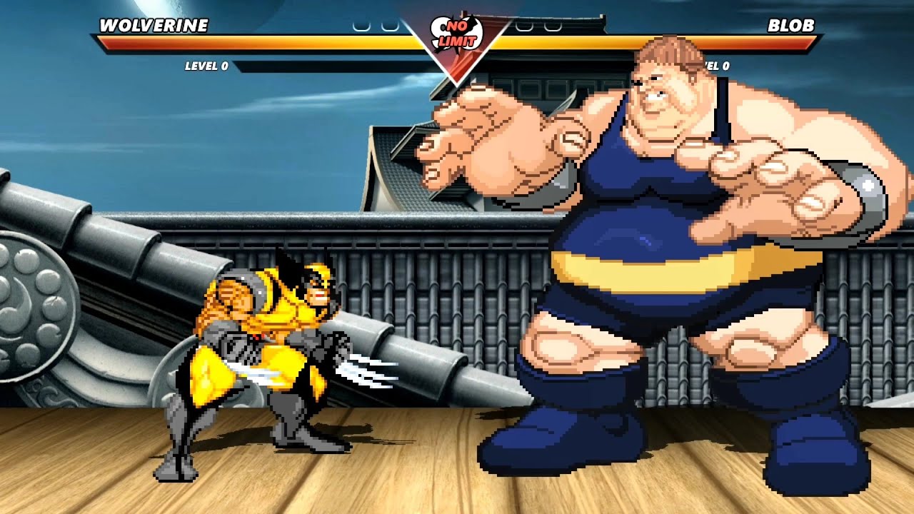 WOLVERINE vs BLOB - Highest Level Amazing Fight! - YouTube