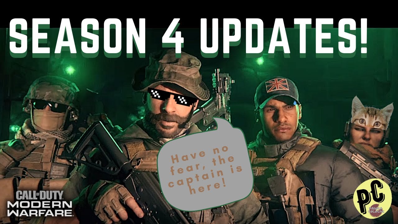 Call of Duty: Season 4 updates, NEW MAP, SKIN, WEAPONS, and more! - YouTube