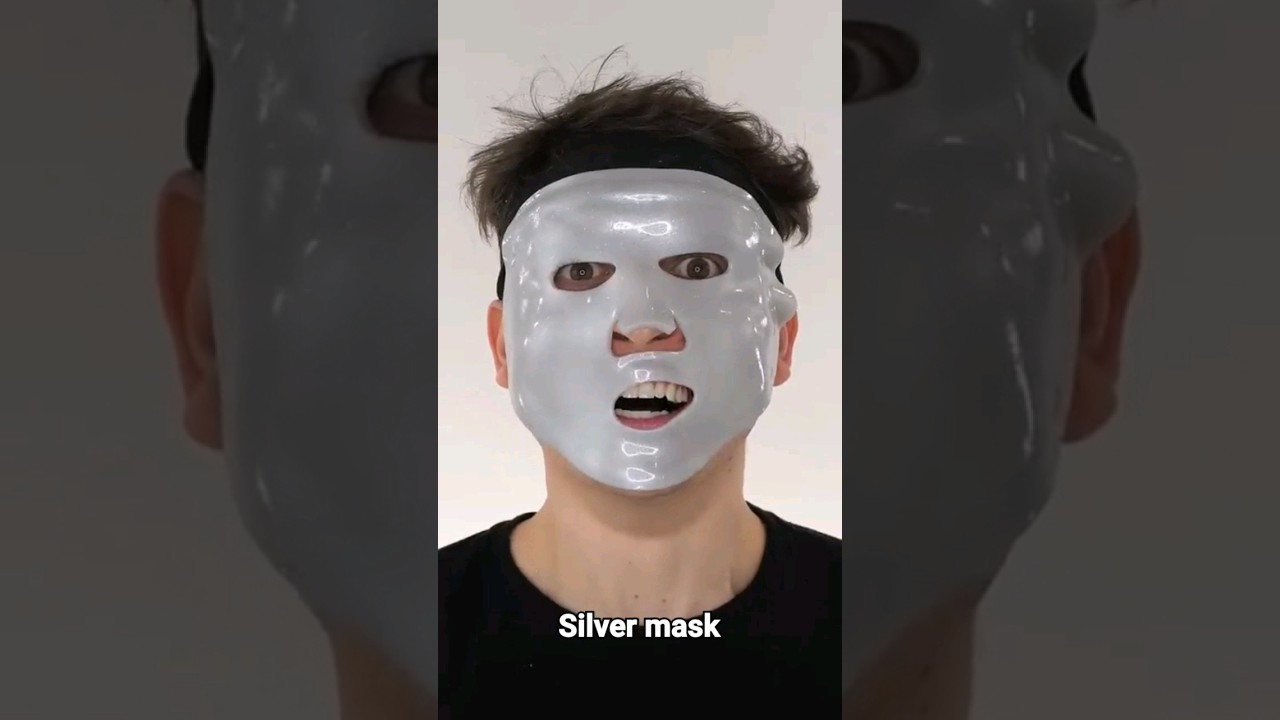 silver mask😍😍😍making in home#trending #viral #1000subscriber - YouTube