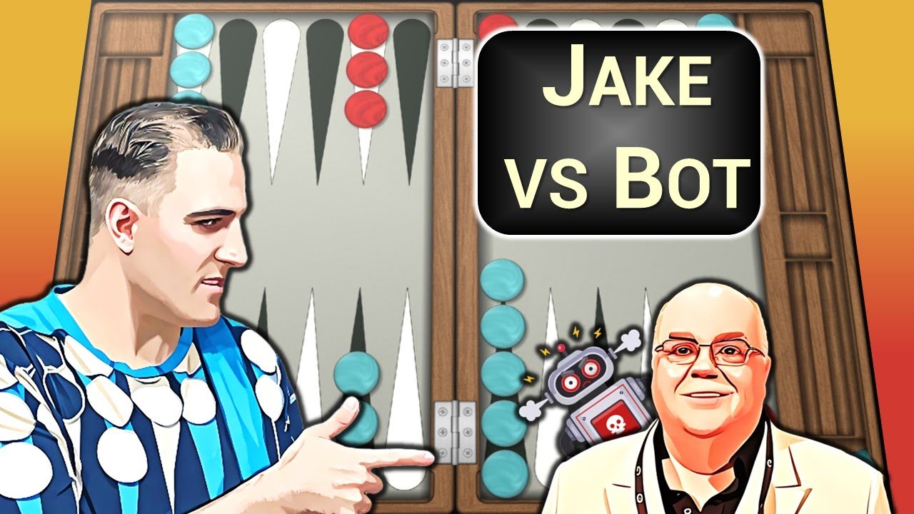 Jake Jacobs COLLIDES with Backgammon Bot - EPIC BATTLE! 🎲🎲 - YouTube