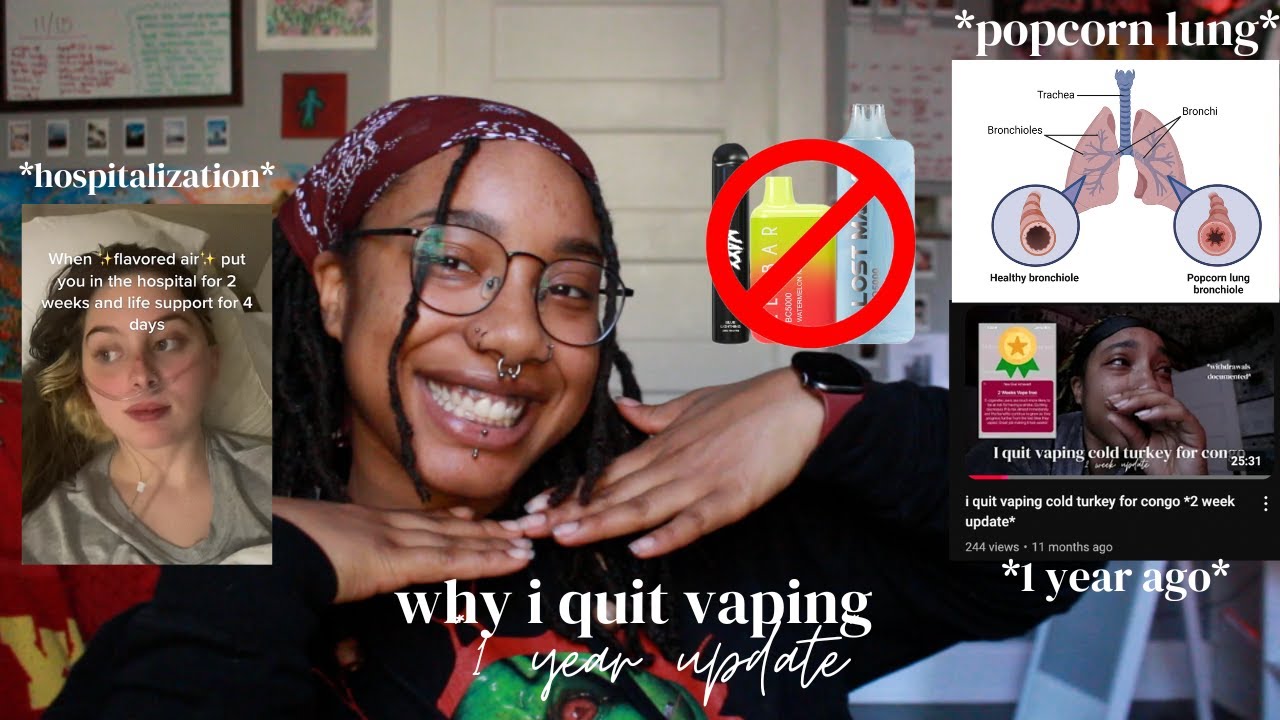 why i quit vaping *1 year update* - YouTube