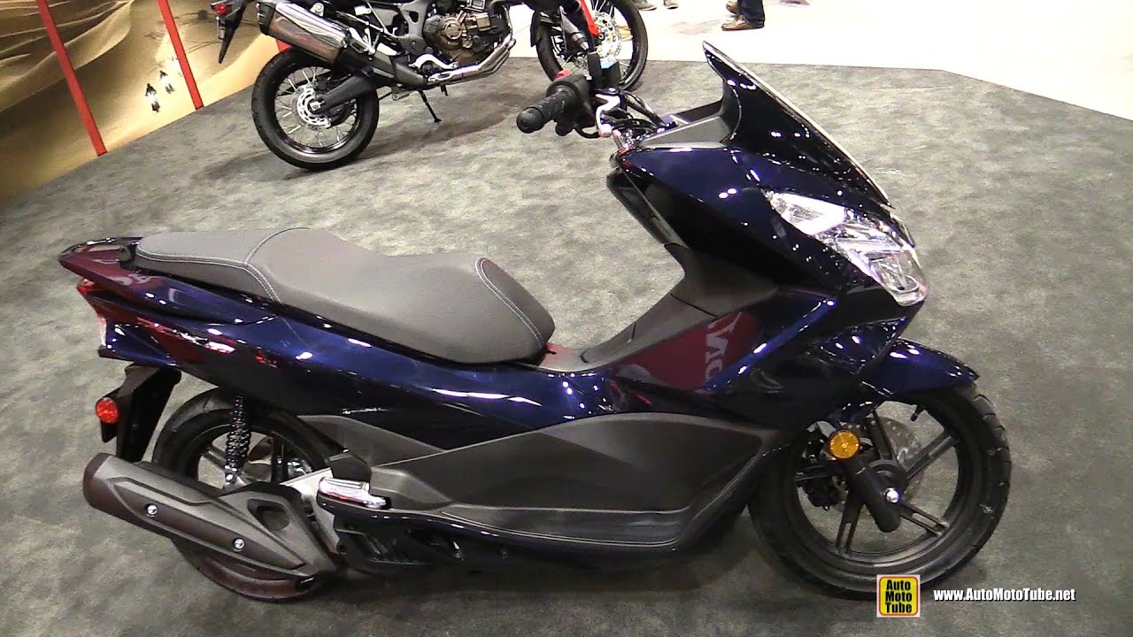 2017 Honda PCX150 Scooter - Walkaround - 2016 AIMExpo Orlando - YouTube