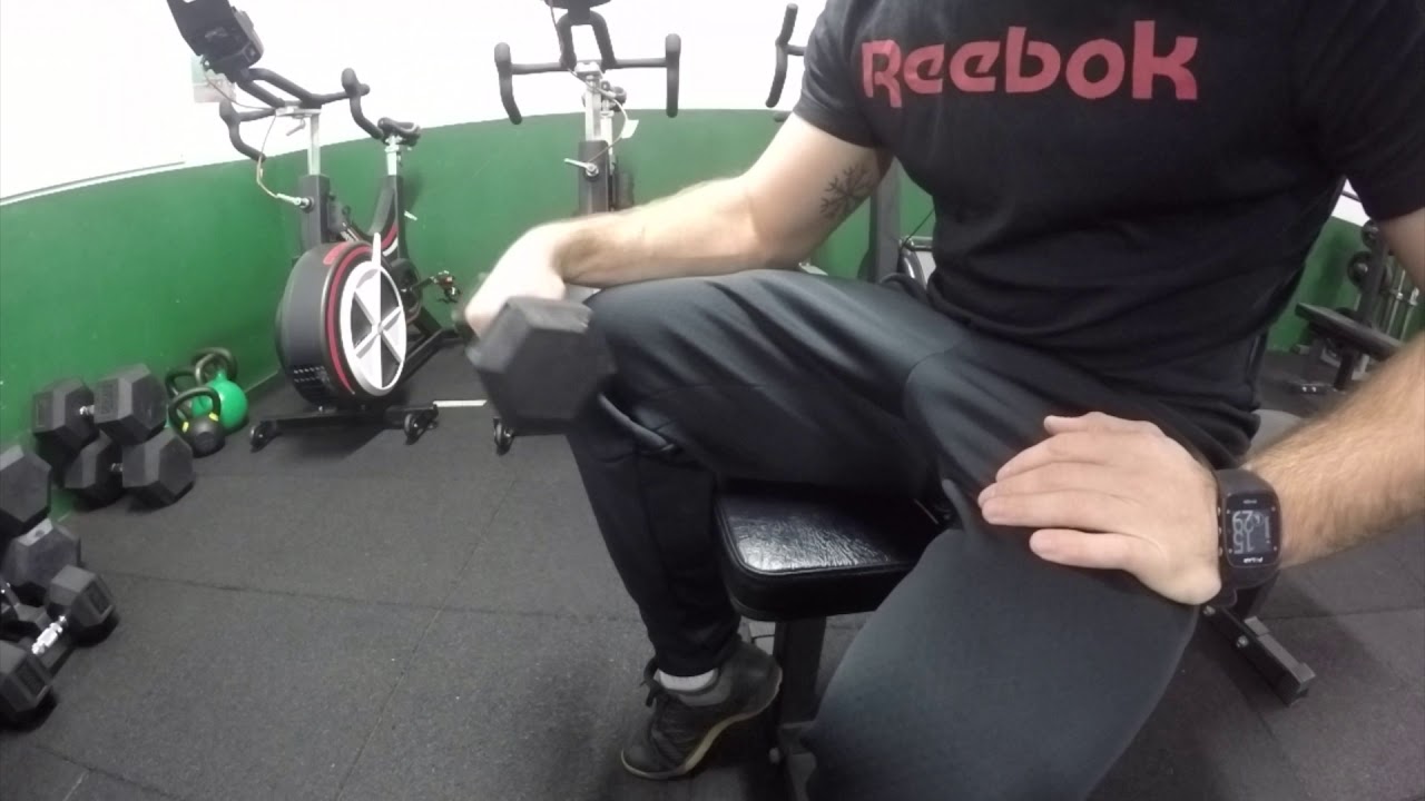 Dumbell Wrist Extension - Extension du Poignet avec Haltère - YouTube